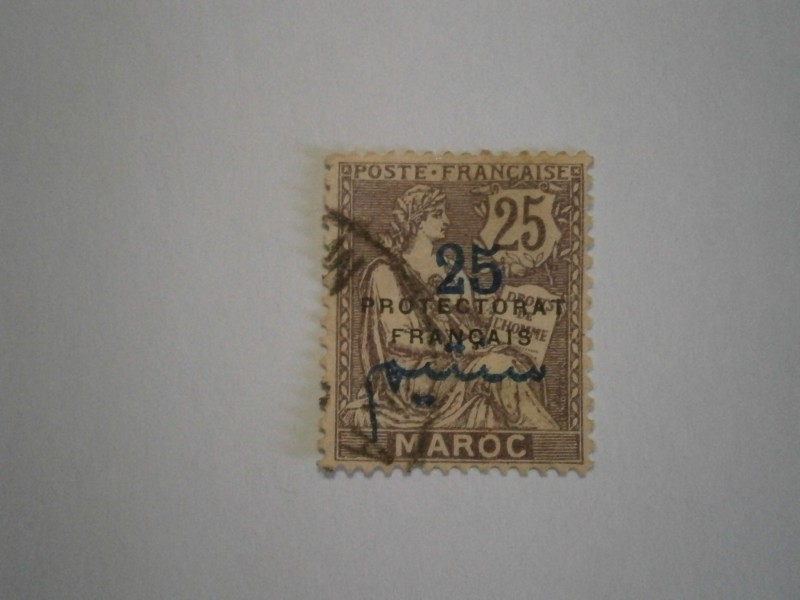 FRANCUSKI PROTEKTORAT MAROKO 1914.