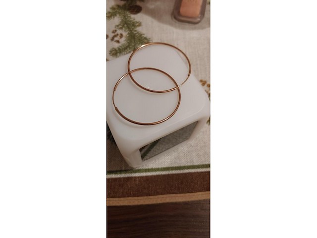 Srebrne alke rose gold