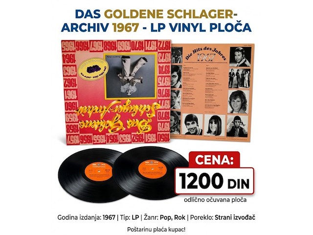 Das Goldene Schlager-Archiv 1967 LP