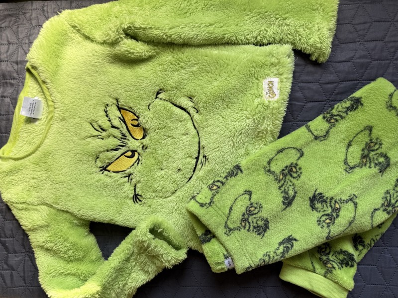 Grinch pidzama za decake