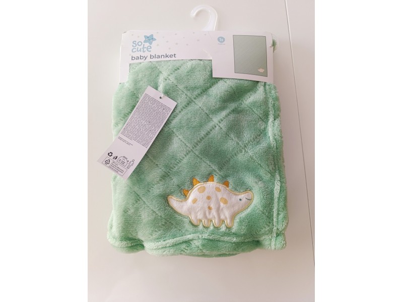 Mekano ćebe za bebe (SA ETIKETOM)