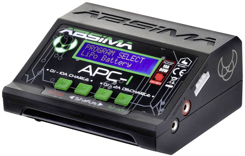 Absima 4000013 višenamenski punjač za modelarstvo 10 A 80 W do 6S