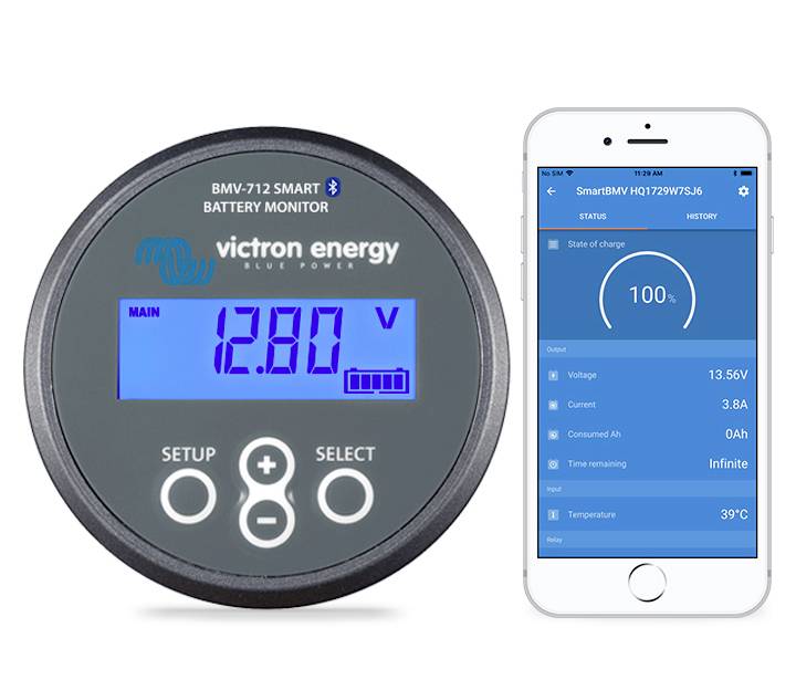 Victron Energy BAM030710100 monitor akumulatora plava