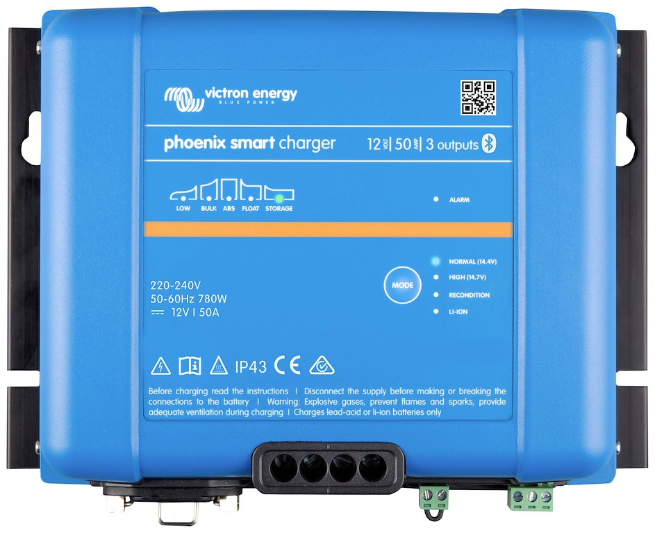 Victron Energy IP43 punjač olovnih akumulatora 50 A 14,4 V 100 – 250 V