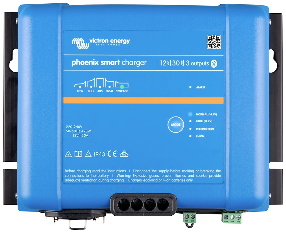 Victron Energy IP43 punjač olovnih akumulatora 30 A 14,4 V 100 – 250 V