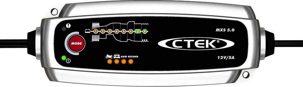 CTEK MXS5.0 MXS automatski punjač 12 V 5 A do 110 Ah