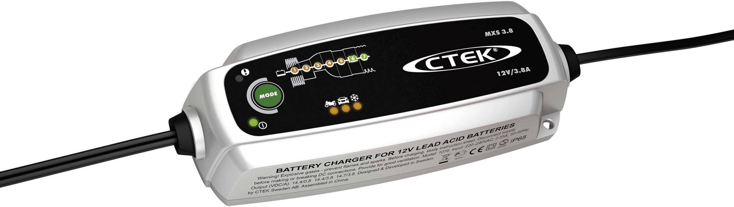 CTEK MXS 3.8 56-309 automatski punjač 12 V 3,8 A do 85 Ah