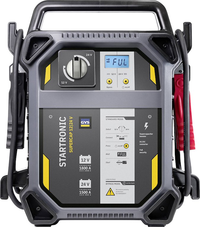 GYS STARTRONIC SUPERCAP 12 starter za brzo pokretanje 12/24 V