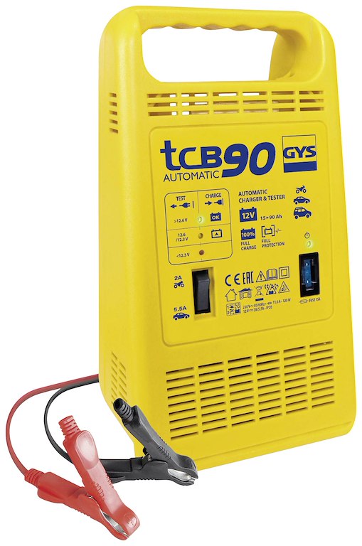 GYS TCB 90 punjač akumulatora za vozila 12 V 8 A do 90 Ah