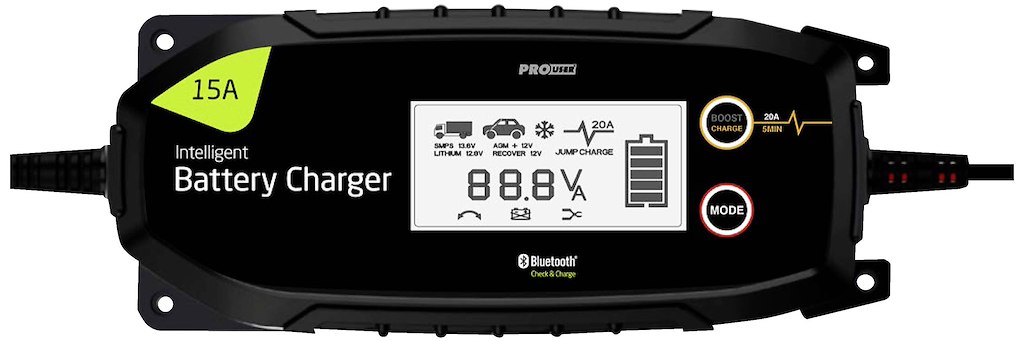 ProUser IBC15000B 18180 punjač akumulatora za vozila 12/24 V 15 A do 400 Ah