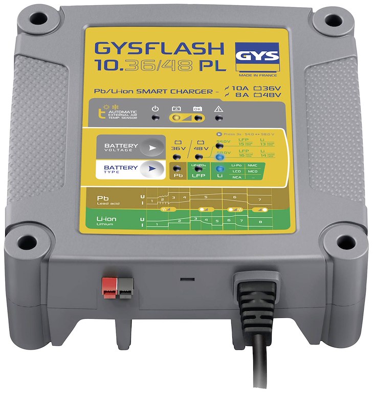 GYS GYSFLASH 10.36 automatski punjač 36/48 V