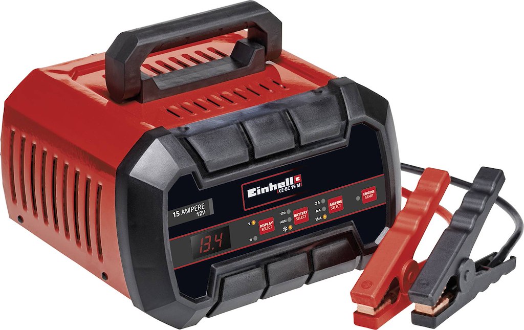 Einhell CE-BC 15 M punjač akumulatora za vozila 12 V 15 A do 300 Ah