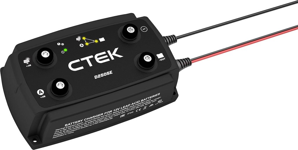 CTEK D250SE automatski punjač 20 A do 300 Ah