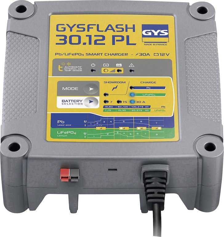 GYS GYSFLASH 30.12 PL automatski punjač do 375 Ah