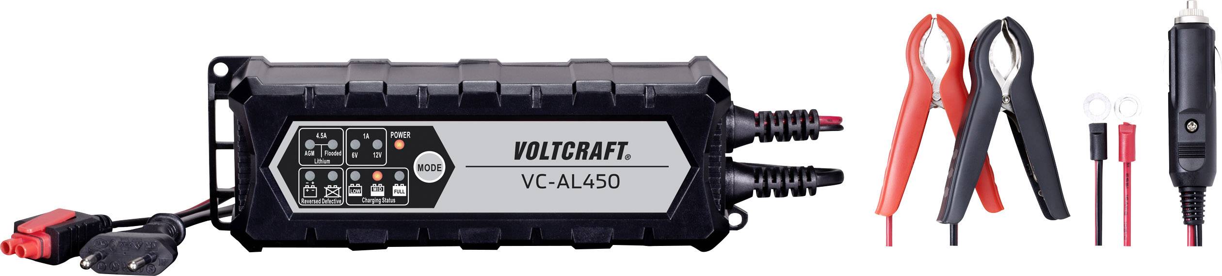 VOLTCRAFT VC-AL450 VC-AL450 automatski punjač 6/12 V 4,5 A do 120 Ah