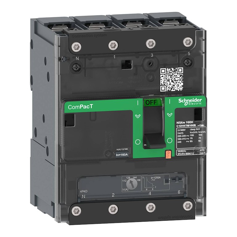 Schneider Electric C11F4TM080B automatski prekidač 4 pol. 80 A