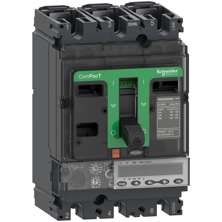 Schneider Electric C10W35E040 automatski prekidač 3 pol.