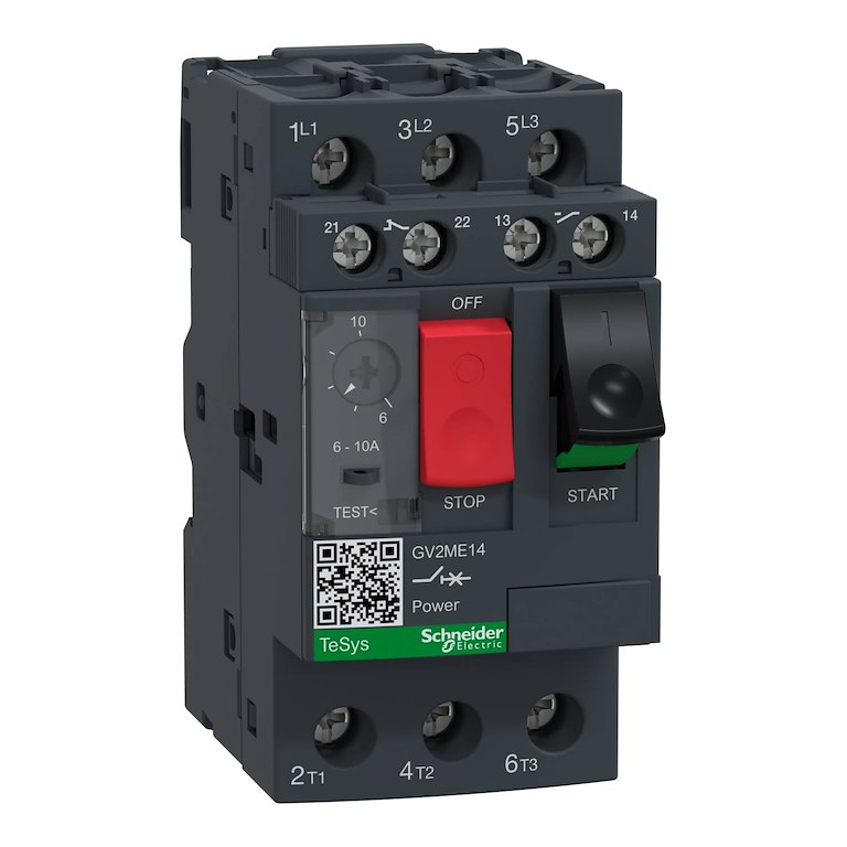 Schneider Electric GV2ME14AE11TQ automatski prekidač 3 pol. 10 A