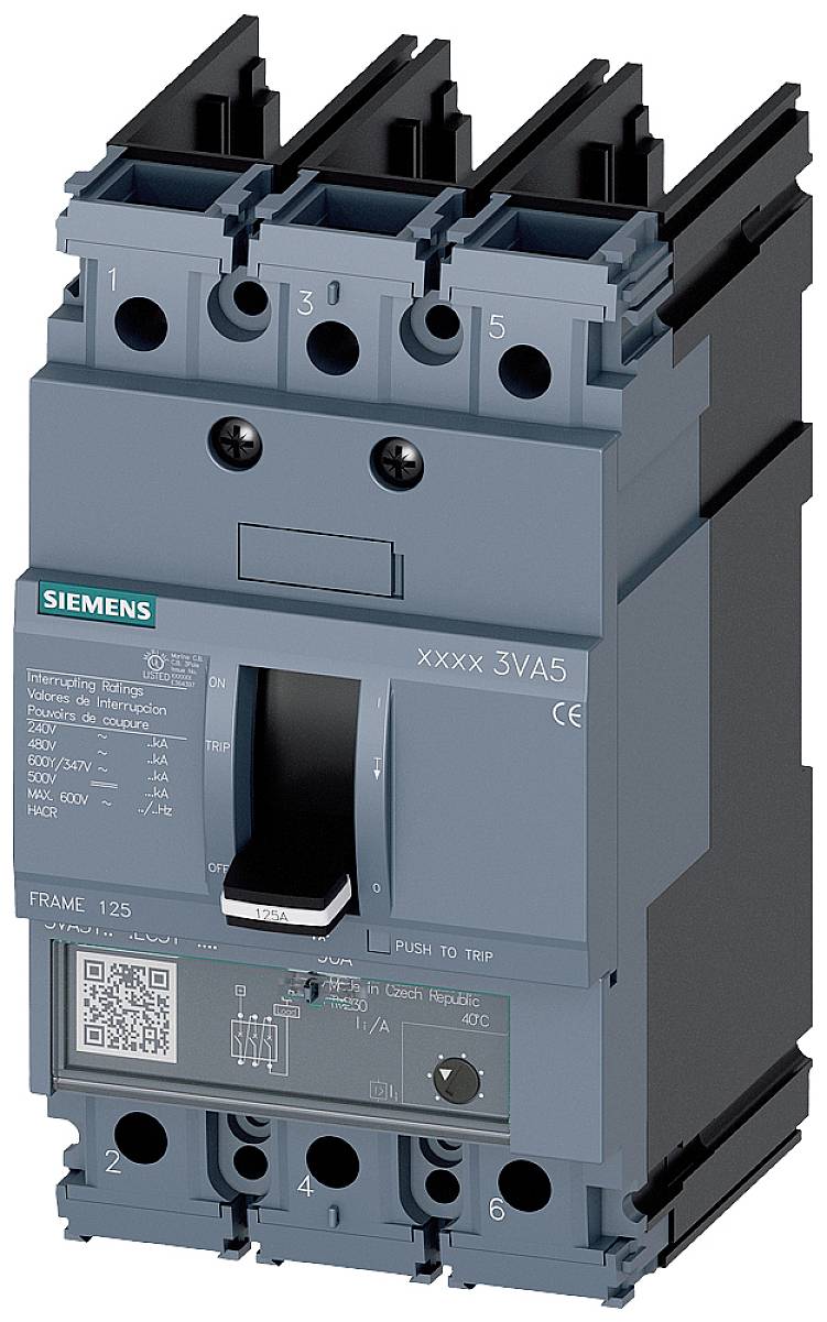 Siemens 3VA5110-4EC31-1AA0 automatski prekidač 3 pol. 100 A