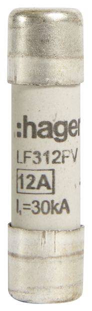 Hager LF312PV Size:10×38 mm (precnik x duzina) 10 mm x 38 mm