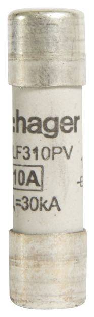 Hager LF310PV Size:10×38 mm (precnik x duzina) 10 mm x 38 mm