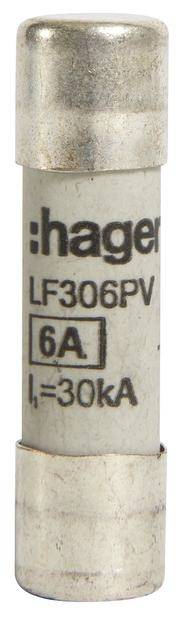 Hager LF306PV Size:10×38 mm (prečnik x dužina) 10 mm x 38 mm