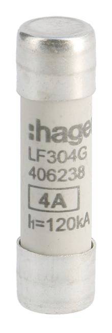 Hager LF304G Size:10×38 mm (prečnik x dužina) 10 mm x 38 mm