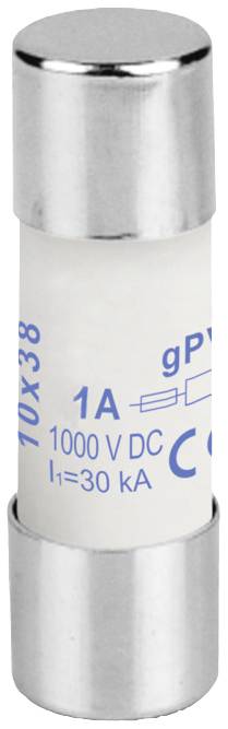 Weidmuller 2783160000 FUSE 10X38 1A 1000 VDC GPV (prečnik x dužina) 10.3 mm x 38 mm 1 A 1000 FUSE 10X38 1A 1000 VDC GPV 1000 V/DC (prečnik x dužina) 10.3 mm x 38 mm