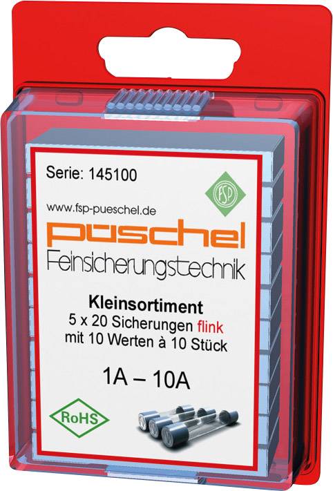 Puschel Feinsicherungen SORTI01FB (precnik x duzina) 5 mm x 20 mm