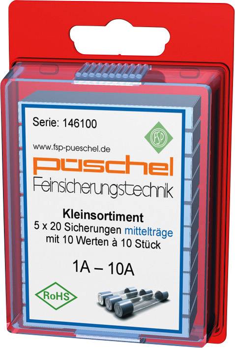 Puschel Feinsicherungen SORTI02MB (precnik x duzina) 5 mm x 20 mm