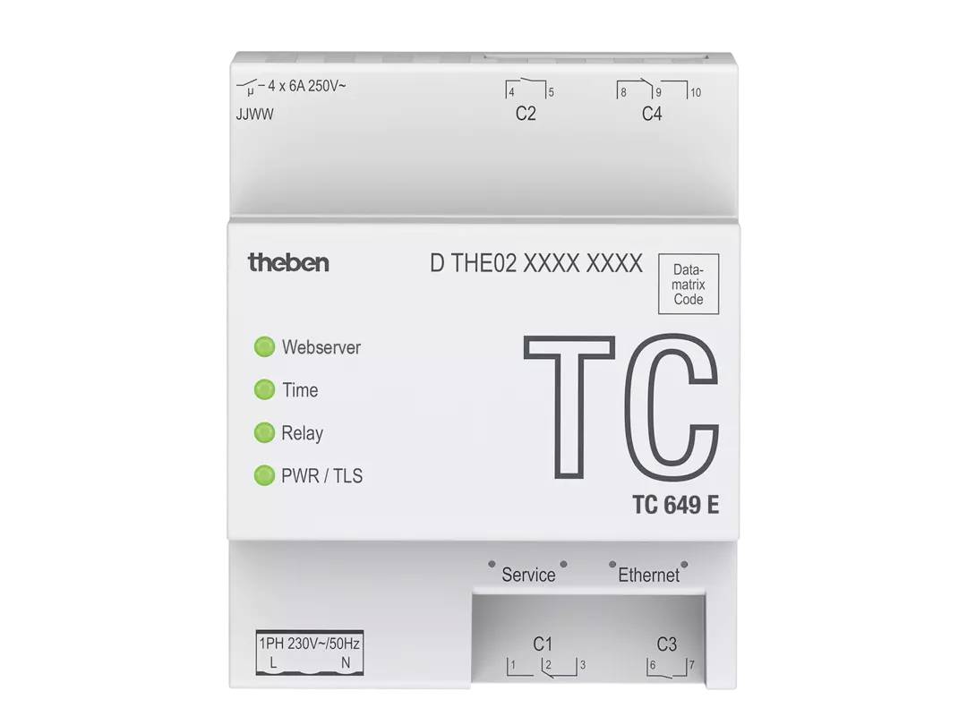 Theben 6490130 DIN satni prekidač