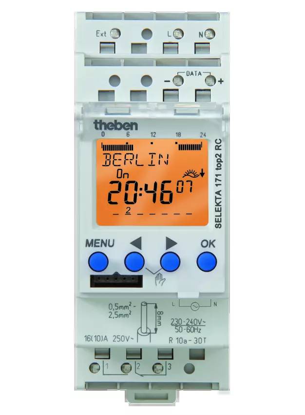 Theben 1714100 DIN satni prekidač