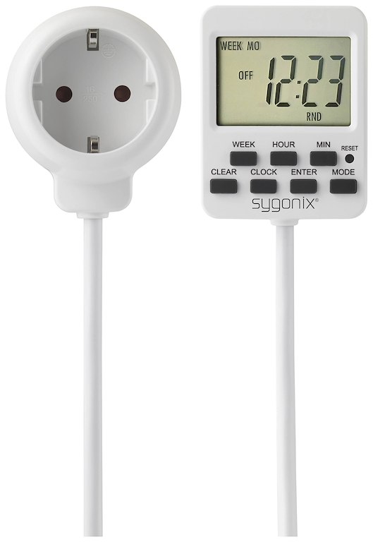 Sygonix SY-5178380 satni prekidač 15 A, 230 V/AC