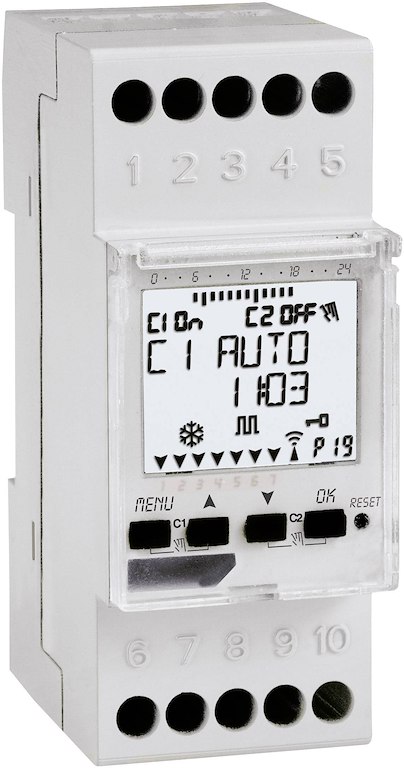 Wallair 1IO3091 satni prekidač 230 V/AC