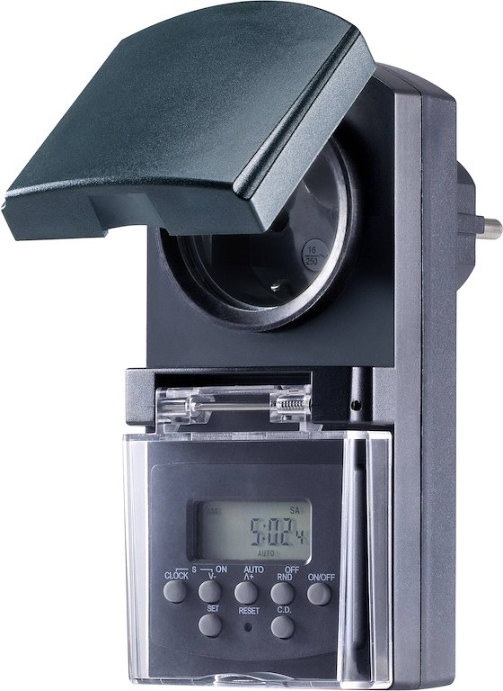 Basetech 2106308 satni prekidač za utičnicu 230 V/AC