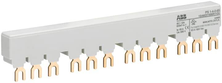 ABB 1SAM201906R1104 PS1-4-0-65 3-fazno vod za 4 MS116 / MS132, Ie = 65A 10 mm² 65 A