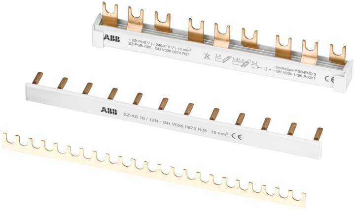 ABB GHV0360874R0042 SZ-PSB64N blok vodilice FI 4Ph., 15x4P, 16qmm, 1056mm 16 mm² 80 A