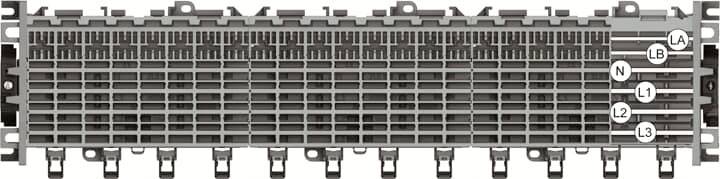 ABB 2CCA183191R0001 Smissline TP startni paket 48 PLE, opremljen sa šinama L1, L2, L3, N 125 A 1 kom