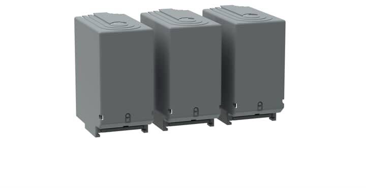 ABB 1SCA022776R6650 OSS400G1L / 3 poklopac priključka, montažni element, siva plastika 1 kom