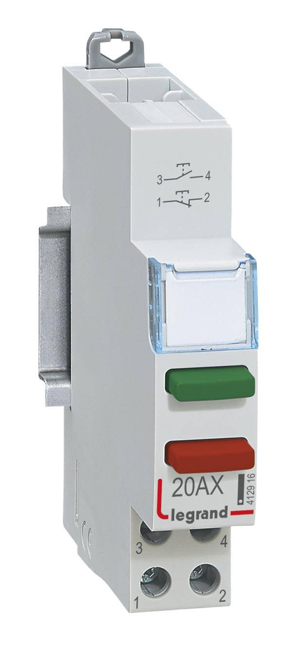 Legrand 412916 CX3 taster 20A 1S (zelena) + 20 A 1 kom