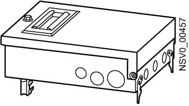 Siemens BVP:203138 Outlet Box BVP: 203138 BD2-AK2X / S33 3-polni 25 mm²