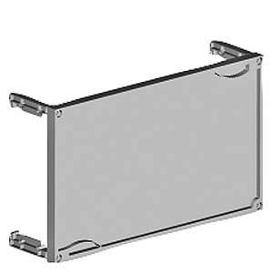 Siemens 8GK45012KK21 ALPHA 160 DIN, Blank pokrivni komplet sa nosačem, RAL7035 H = 300 B =