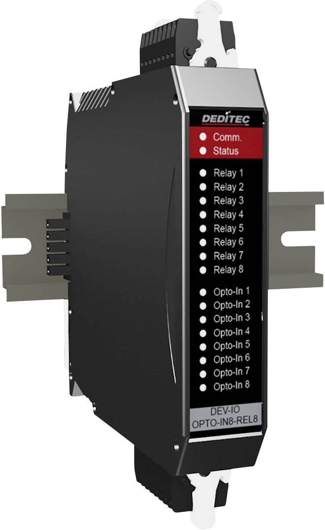 Deditec NET-DEV-OPT-IN8-REL8 ulazno-izlazni modul 8 DI / 8 DO 7 V, 24 V