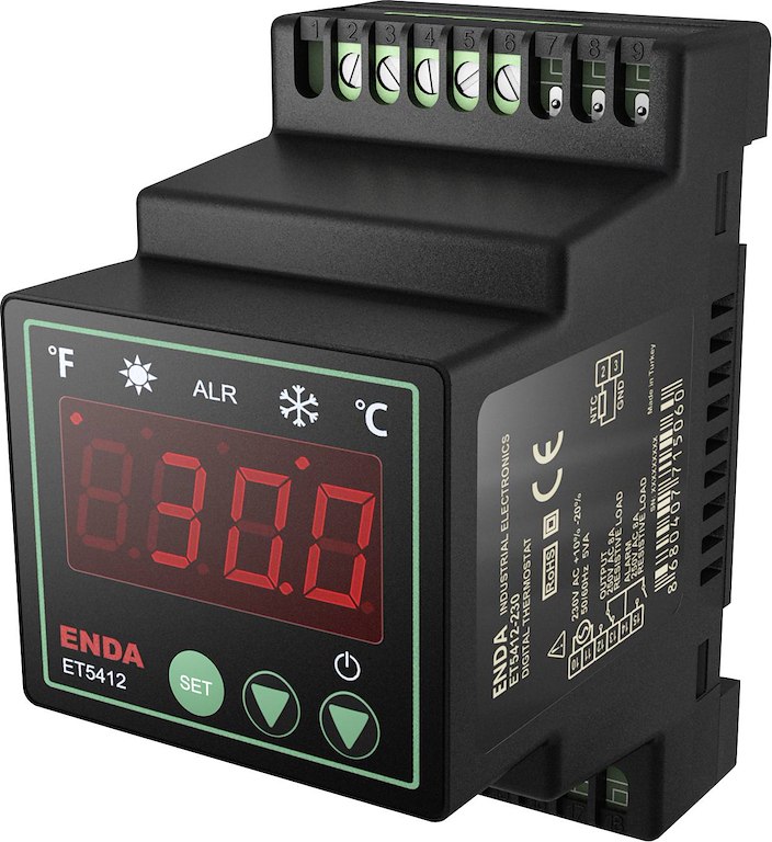 Enda ET5412-230-RS regulator temperature