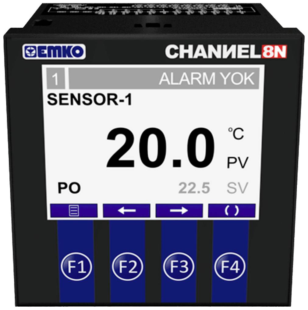 Emko CHANNEL8-N.1.R.200 regulator temperature