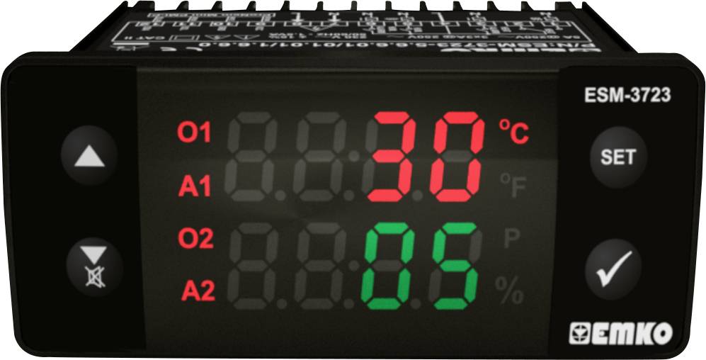 Emko ESM-3723.8.5.5.0.1/01.01/1.0.0.0 regulator temperature
