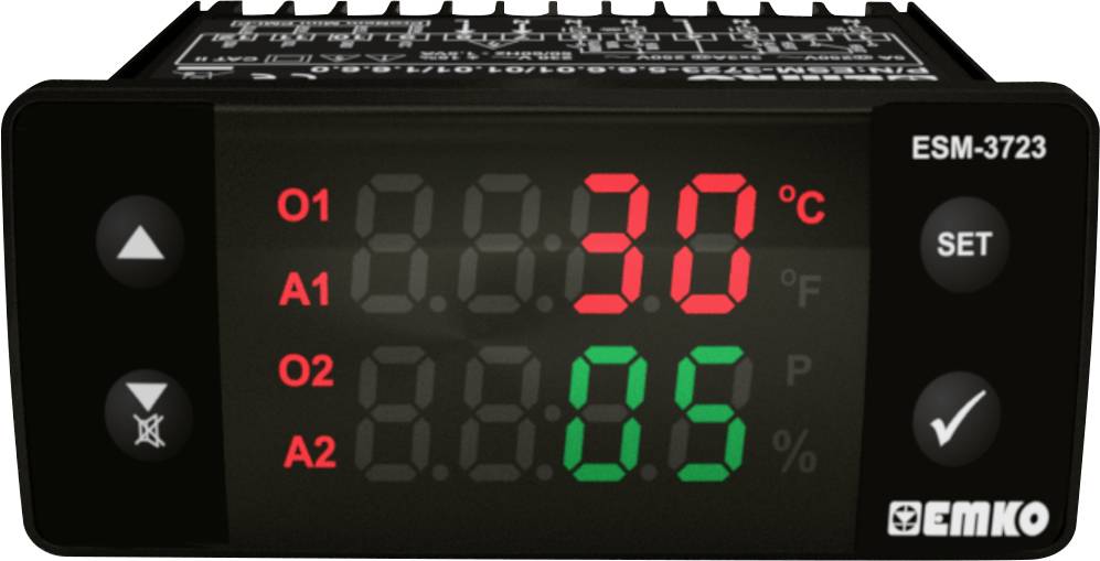 Emko ESM-3723.8.2.5.0.1/01.01/1.0.0.0 regulator temperature