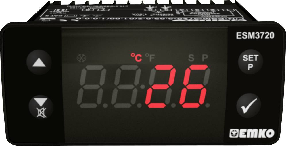 Emko ESM-3720.8.05.0.2/01.00/1.0.0.0 regulator temperature