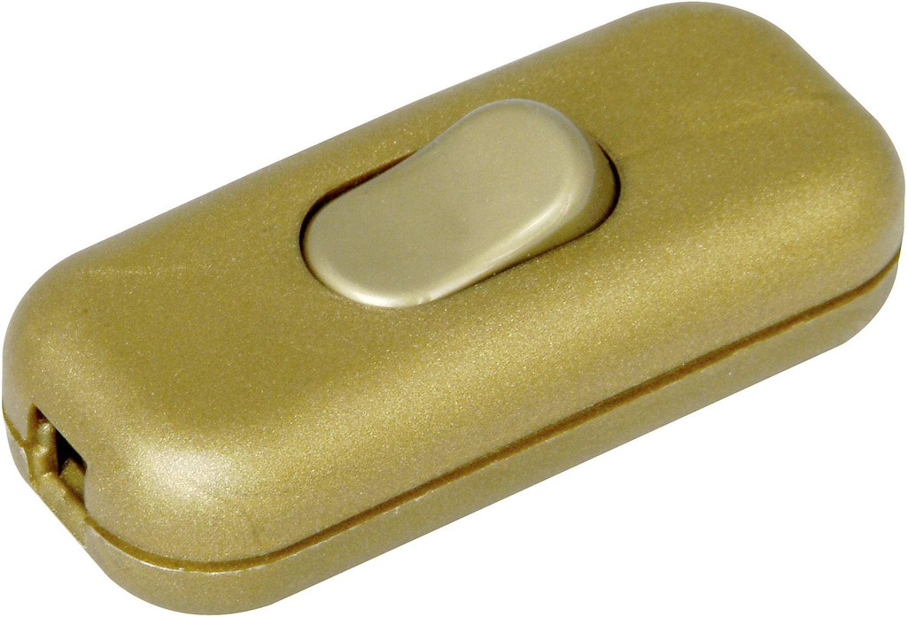 Kopp 191307003 prekidač na uzici 2 A, 250 V/AC