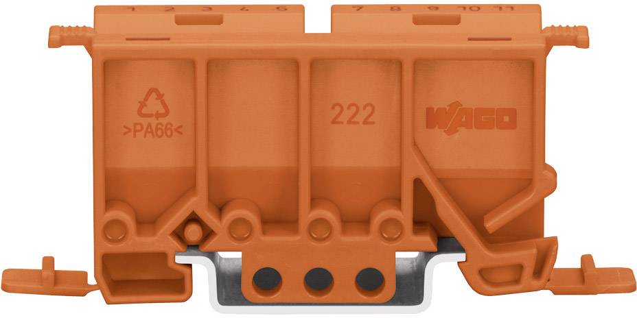 WAGO 222-500 montažni adapter narandžasta